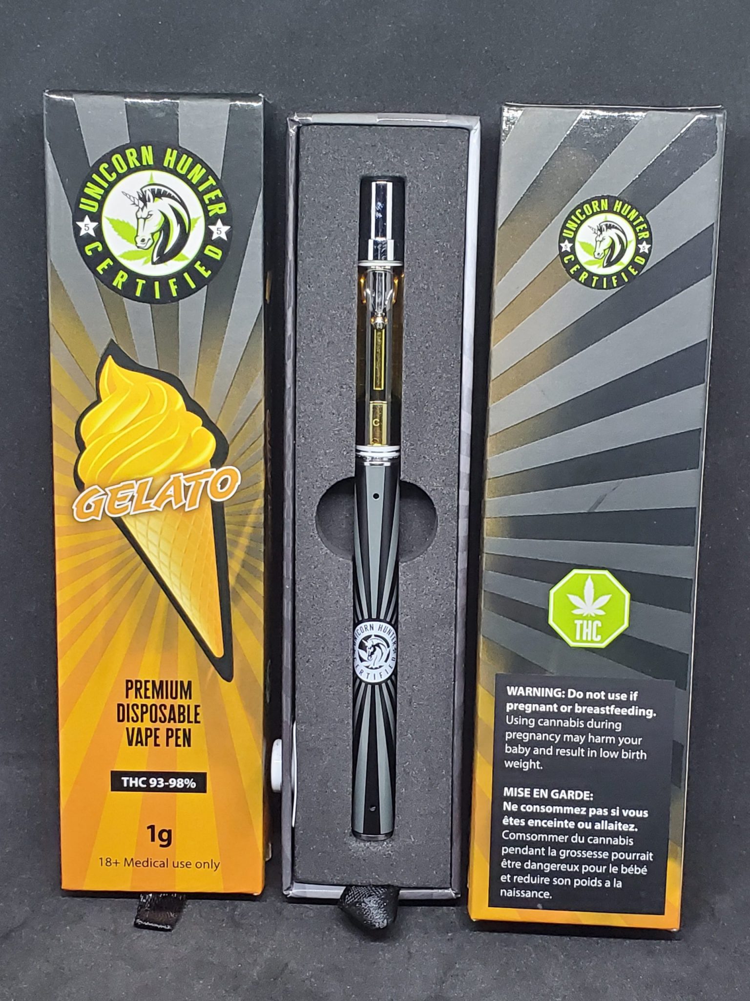 Buy Unicorn Hunter Premium Disposable Pen (10 Flavors) Marijuana Online ...
