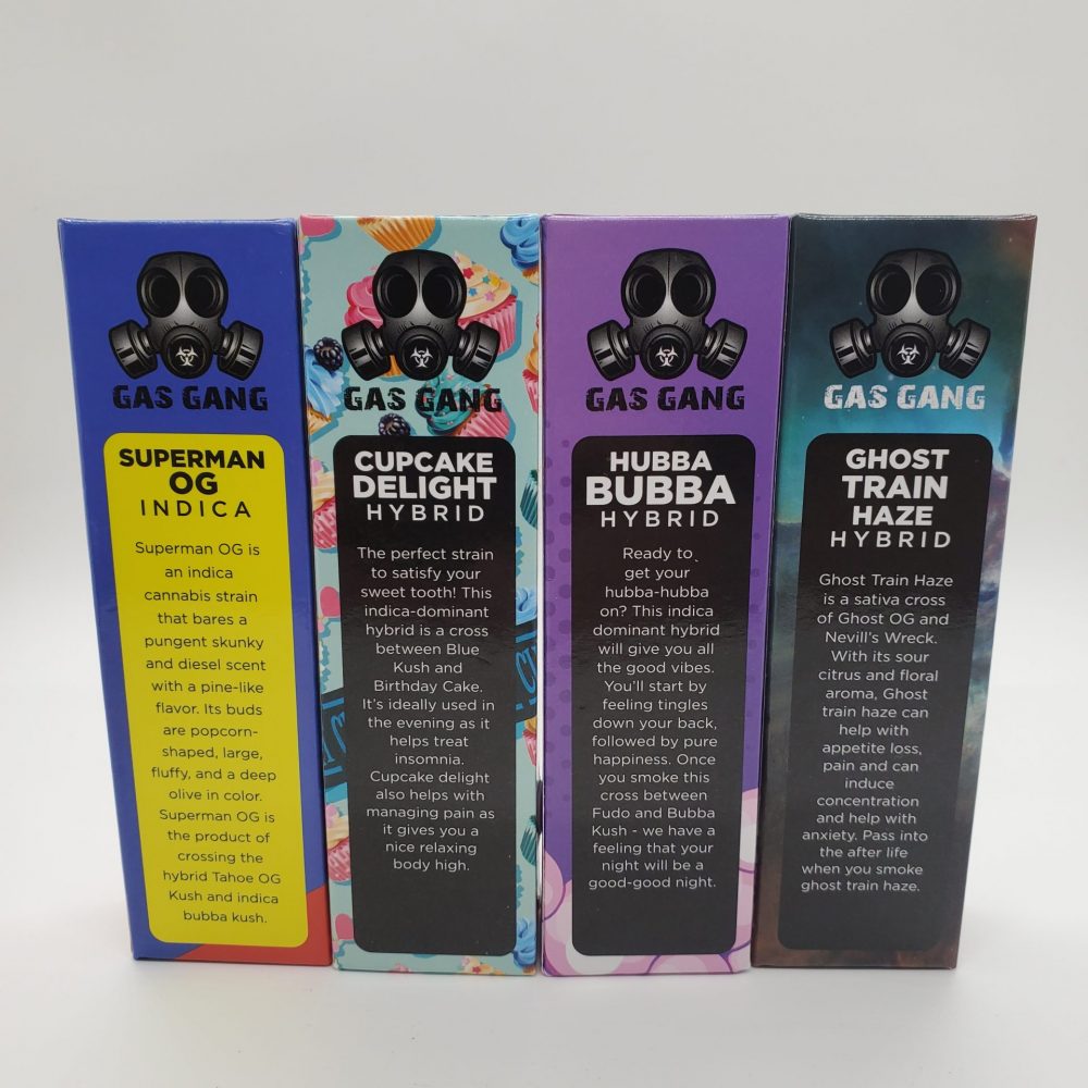 Buy Gas Gang - 1 Gram Disposable Vape Pens (35 Flavors) Marijuana ...