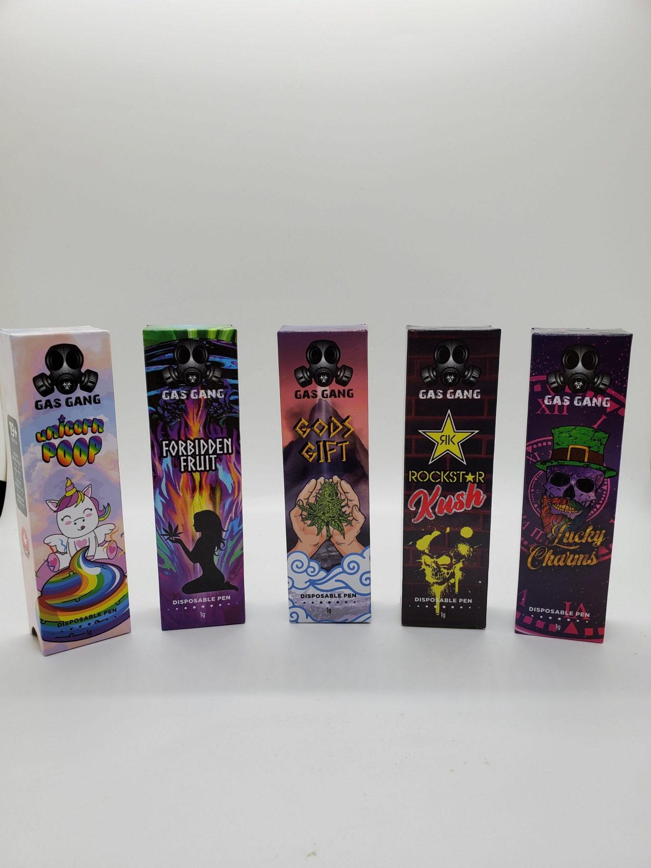 Buy Gas Gang - 1 Gram Disposable Vape Pens (35 Flavors) Marijuana ...