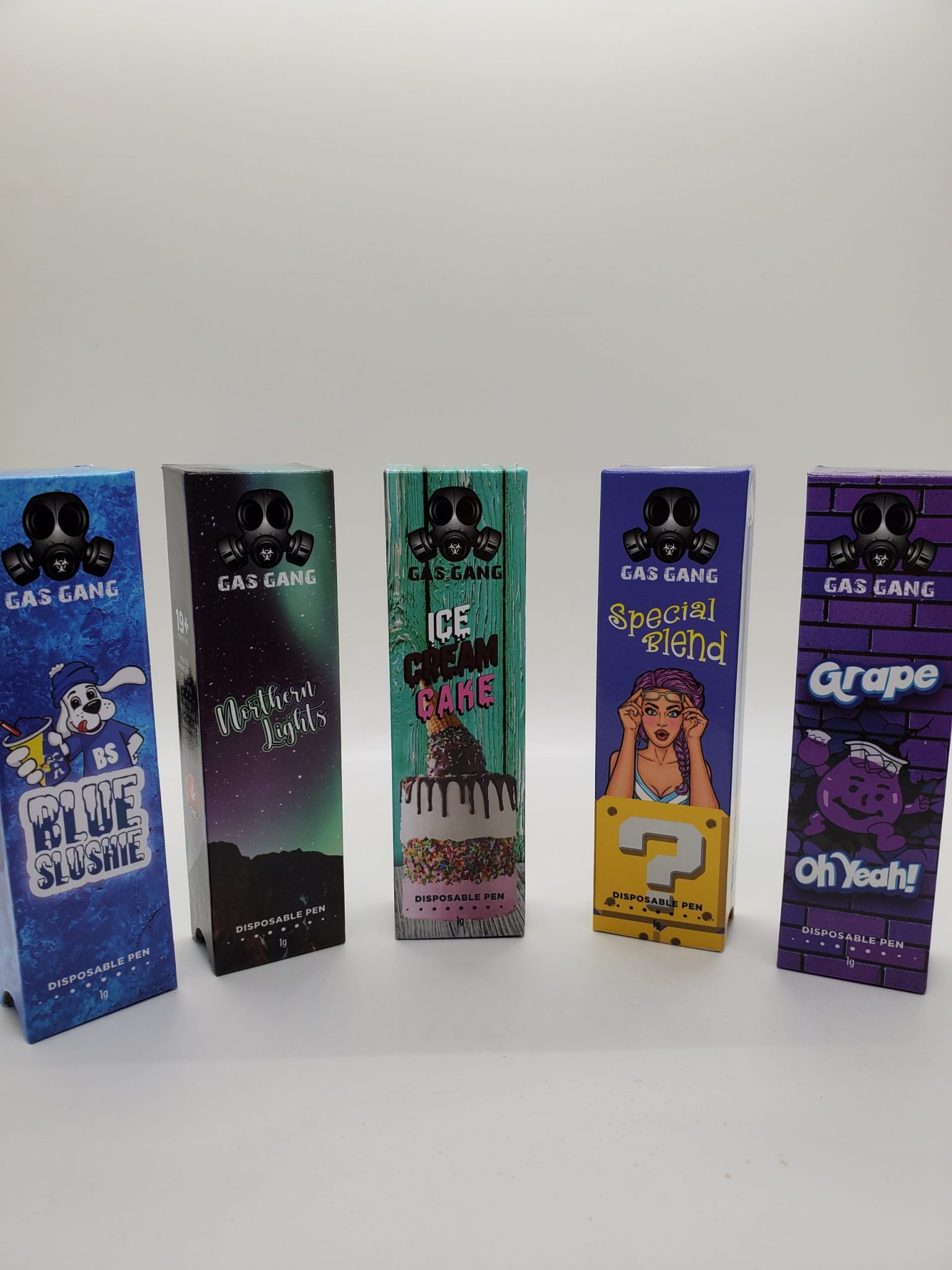 Buy Gas Gang - 1 Gram Disposable Vape Pens (35 Flavors) Marijuana ...