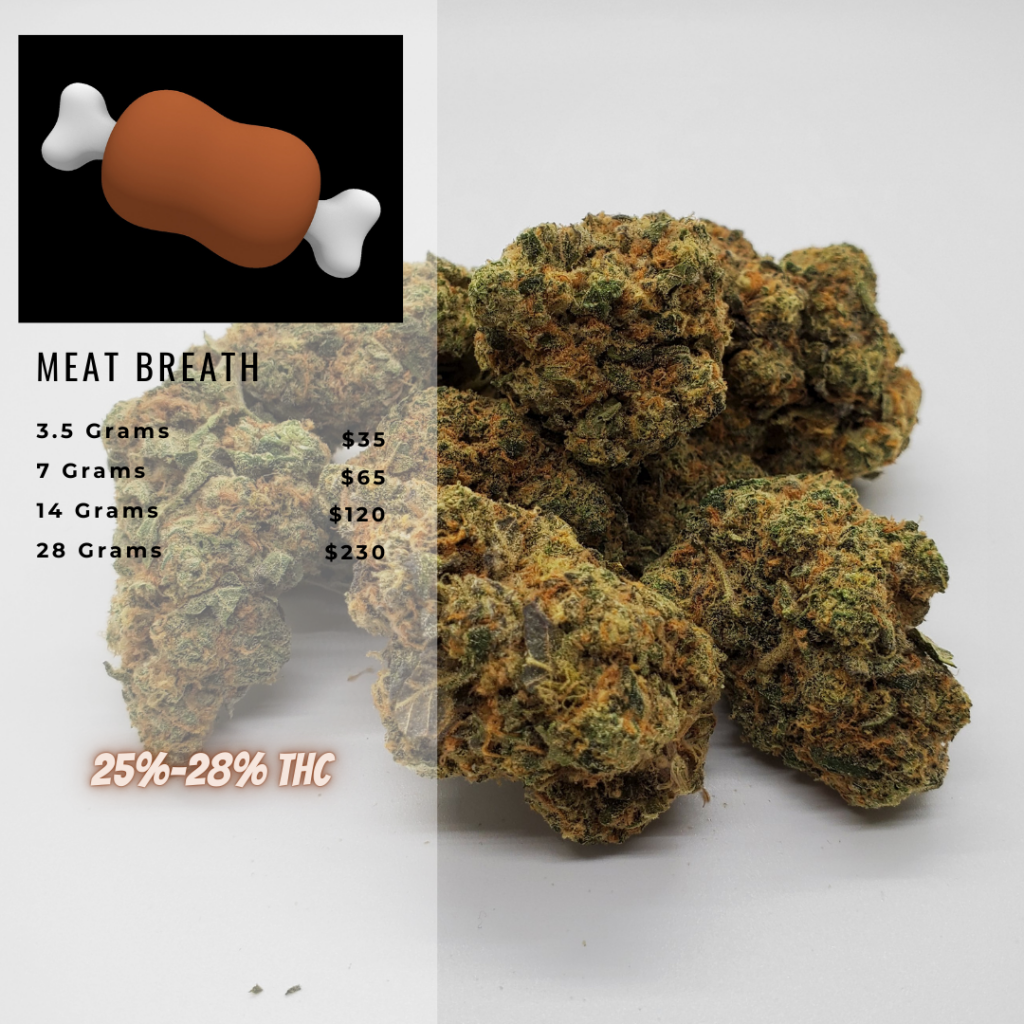 Buy Meat Breath AAAA+ (28% THC) Cannabis Online in Canada Local ...