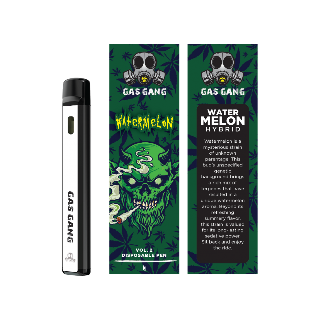 Buy Gas Gang - 1 Gram Disposable Vape Pens (40 Flavors) Marijuana ...